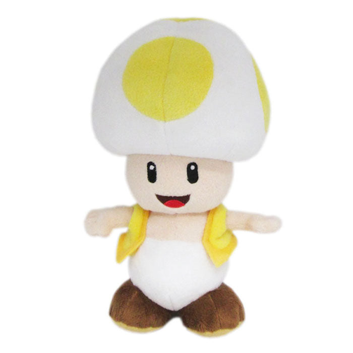 Super Mario Yellow Toad Plush - San-ei Boeki | Nippon Figures